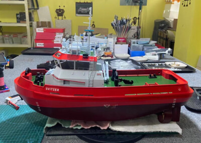 Damen Stan Tug 1907 1:32 610mm 24” RC Model Ship Kit | eBay