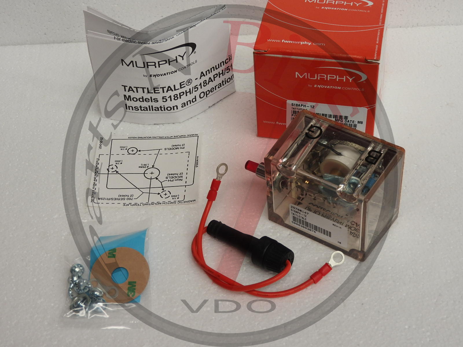 MURPHY 12v RELAY SHUTDOWN SWITCH 518APH-12 | eBay