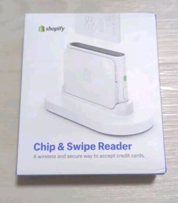 Shopify Chip & Swipe Reader - White (8541732075) 887675001507| eBay