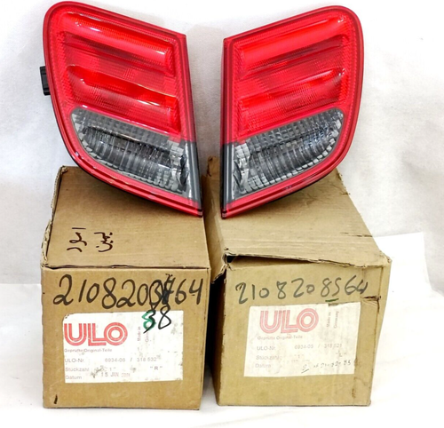 Mercedes W210 E55 Smoke Trunk inner Tail Light Assembly Set ULO OEM E55 ...