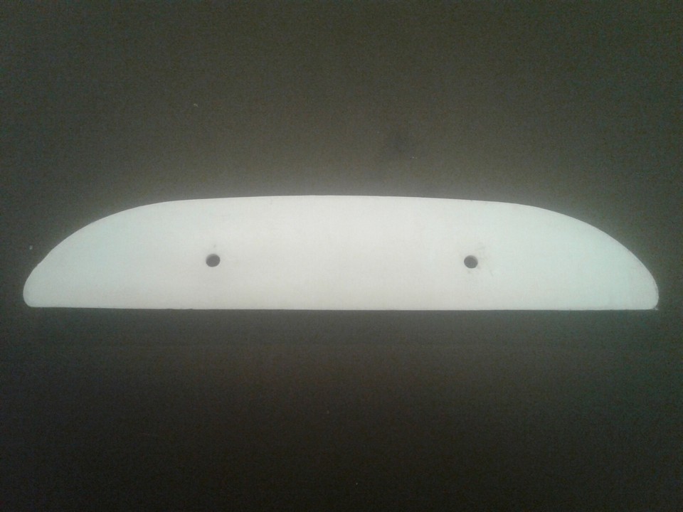 NOS Vintage 80's Tail Feather Skateboard tail guard skid plate 9 ...