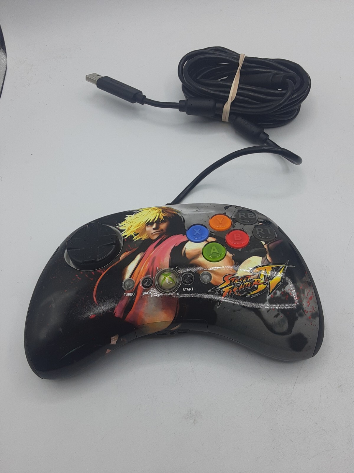 Capcom Mad Catz Xbox 360 Controller Wired Fight Pad Street Fighter IV ...