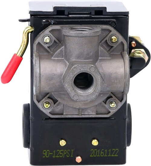 LF10A-4H Pressure Switch 4 Port Air Compressor Pressure Switch Control ...