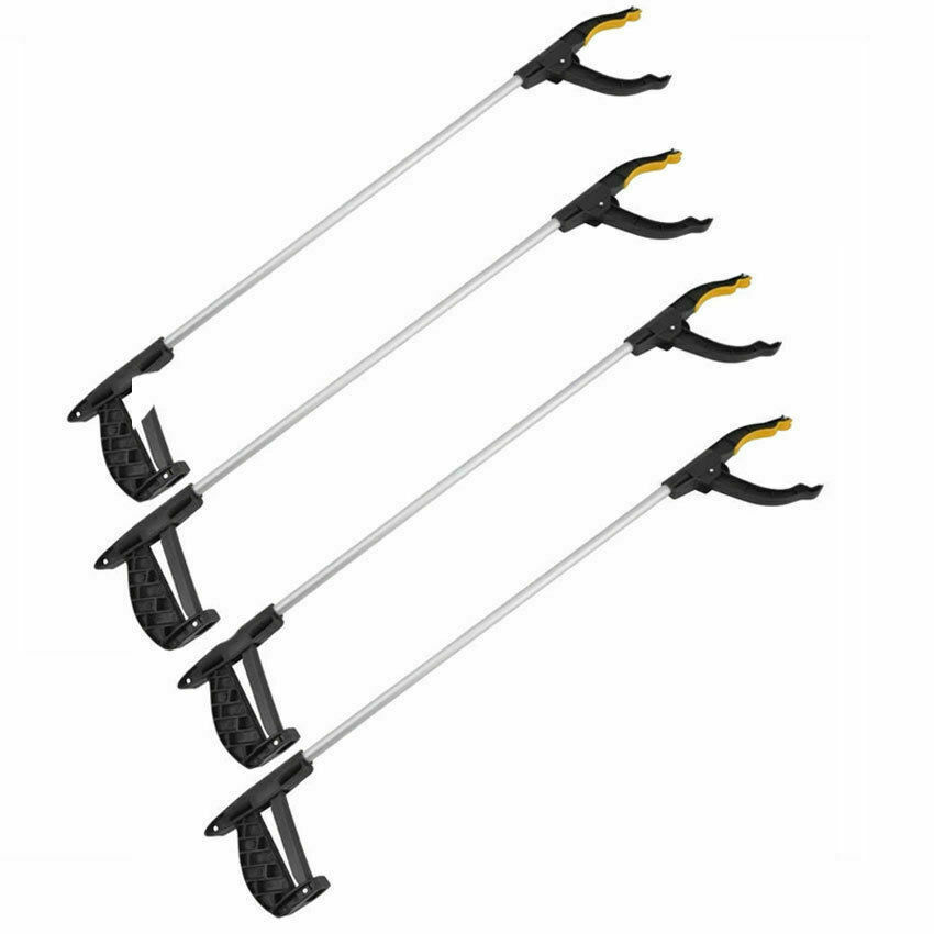 Long Hand Held Plastic Pick Up Tool Mobility Reach Rubbish Litter ...
