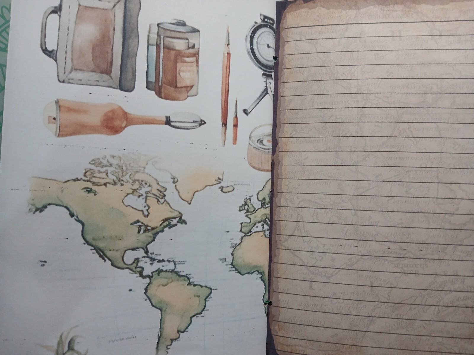 Junk Journal Booklet "WORLD TRAVELER 2" Travel Journal Ephemera | eBay