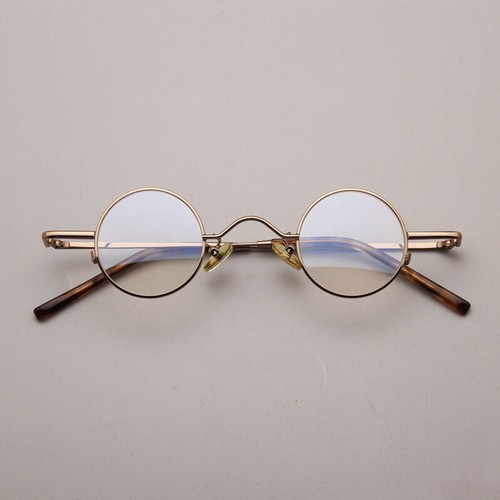 John Lennon Retro Classic Small Round 34mm Glasses Bronze Eyeglass ...