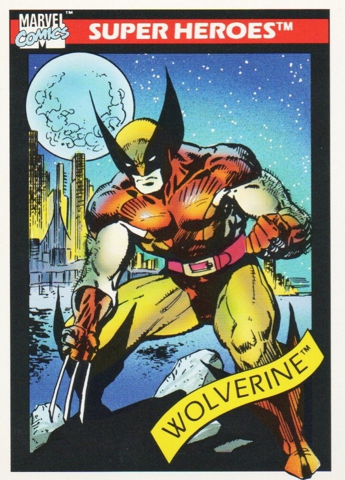 Marvel Comics M 1990 & The X-Men 1991 Individual Trading Cards | eBay UK