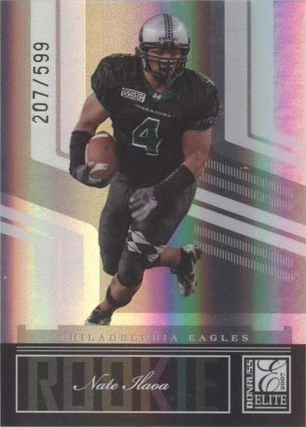 2007 Donruss Elite - #177 Nate Ilaoa /599 (RC) for sale online | eBay