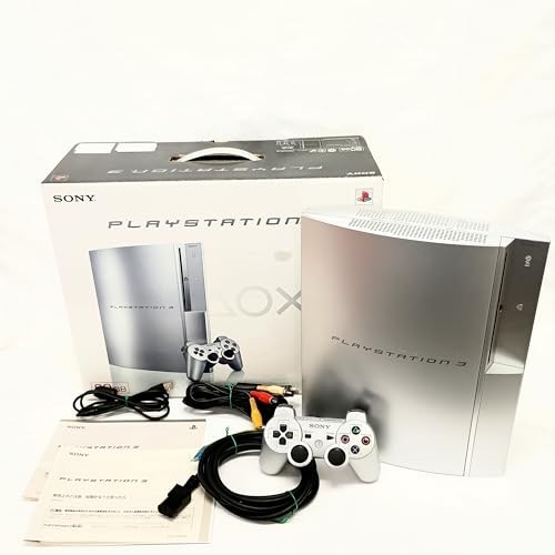 Sony PS3 Satin Silver 80GB CECHL00 Console with Box PlayStation 3 ...