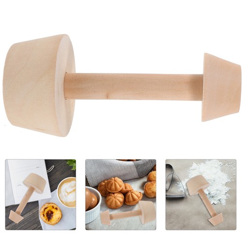 Tart Tamper Wooden Double Ends Tart Tamper Wooden Tart Mold Wooden Pie ...
