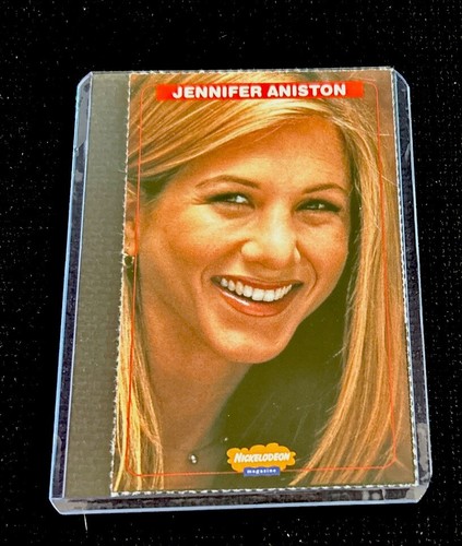 JENNIFER ANISTON ROOKIE RARE 1999 NICKELODEON FRIENDS NM+ | eBay