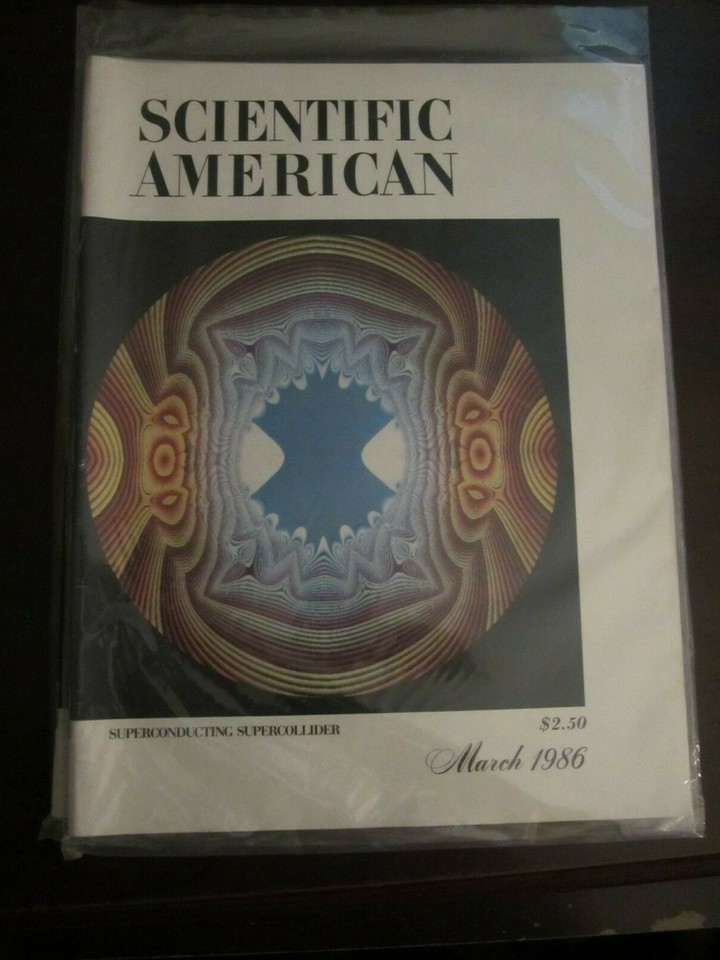 Scientific American Magazine March 1986 Superconducting Supercollider ...