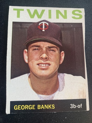 1964 Topps Baseball Card 223 George Banks Minnesota Twins Poor Trimmed ...