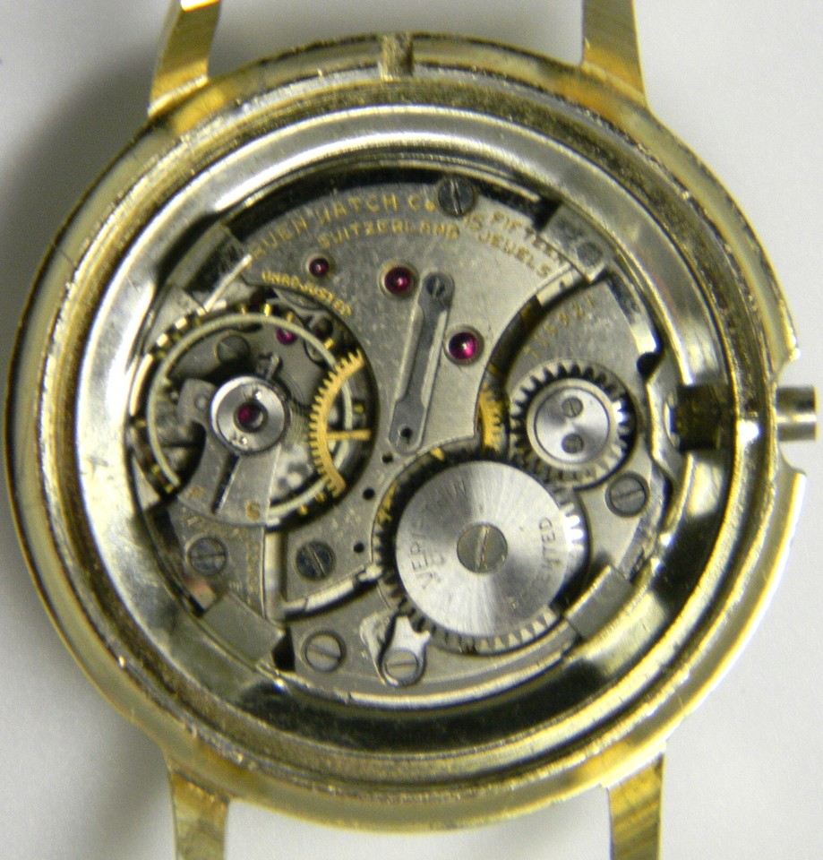 C mens Vintage Gruen Manual Wind Fancy Face Movement Cal 411SS Watch ...