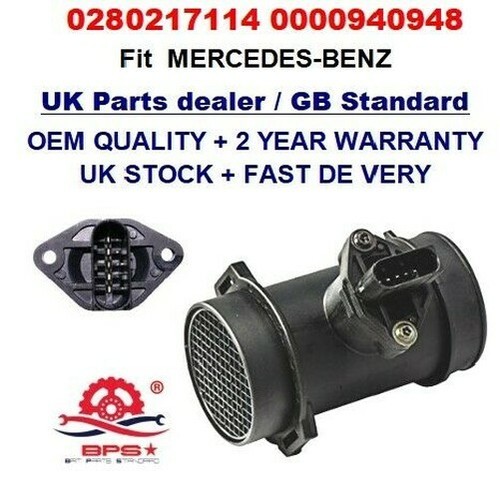 Mass Air Flow meter Sensor 0000940948 0280217114 0280217115 for ...