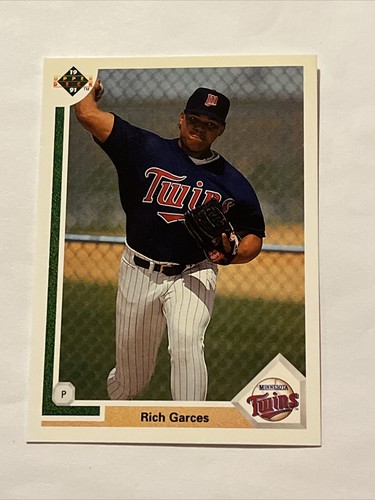 1991 Upper Deck Rich Garces Rookie Minnesota Twins #741 | eBay