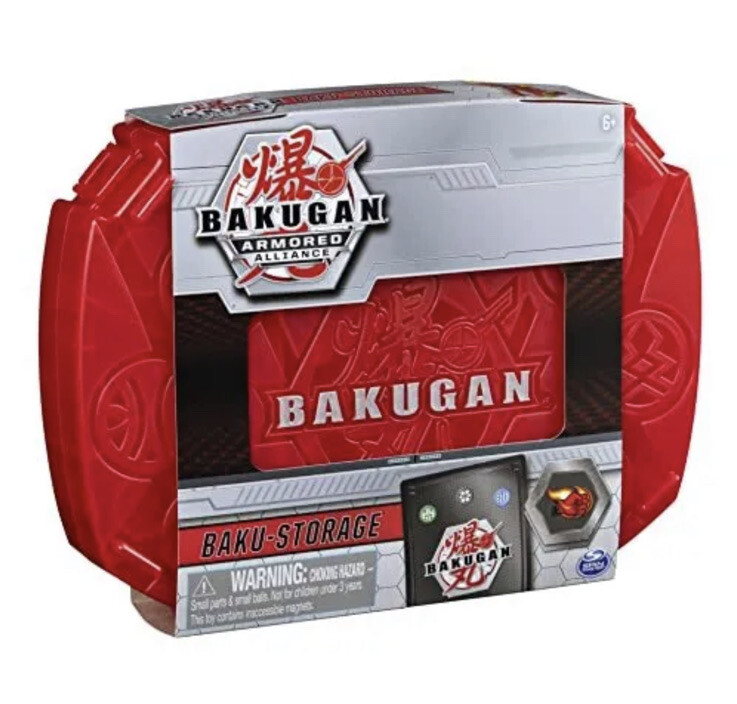 Bakugan Baku-storage Case With Dragonoid Collectible Action Figure and ...
