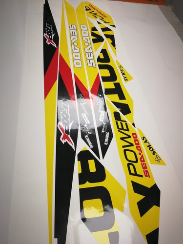 SEADOO RXP RXPX 300 2016 2017 graphics kit decals stickers set jet ski ...