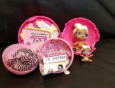 LOL Series 3 Confetti Pop FUNKY QT BIG AND LIL SIS Dolls | eBay