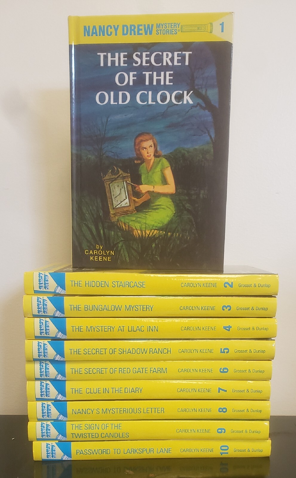 The Nancy Drew Collection: 10 HC Books Set Mystery Stories Vol 1-10 NEW ...