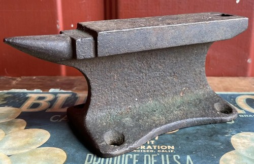 Early Vintage /Antique Small Iron Black Smiths Watch Makers Jewelry ...