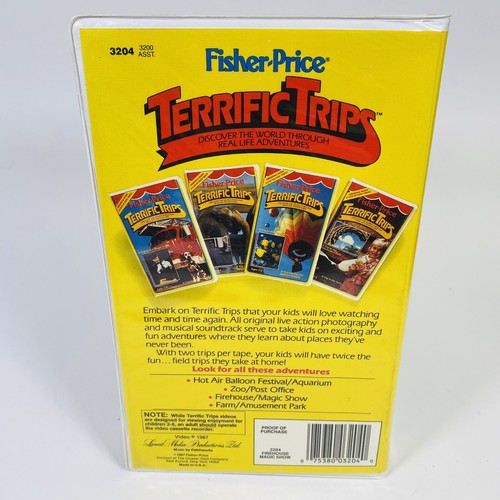 Vintage 1987 Fisher Terrific Trips Firehouse Magic Show Kids Girls Boy ...