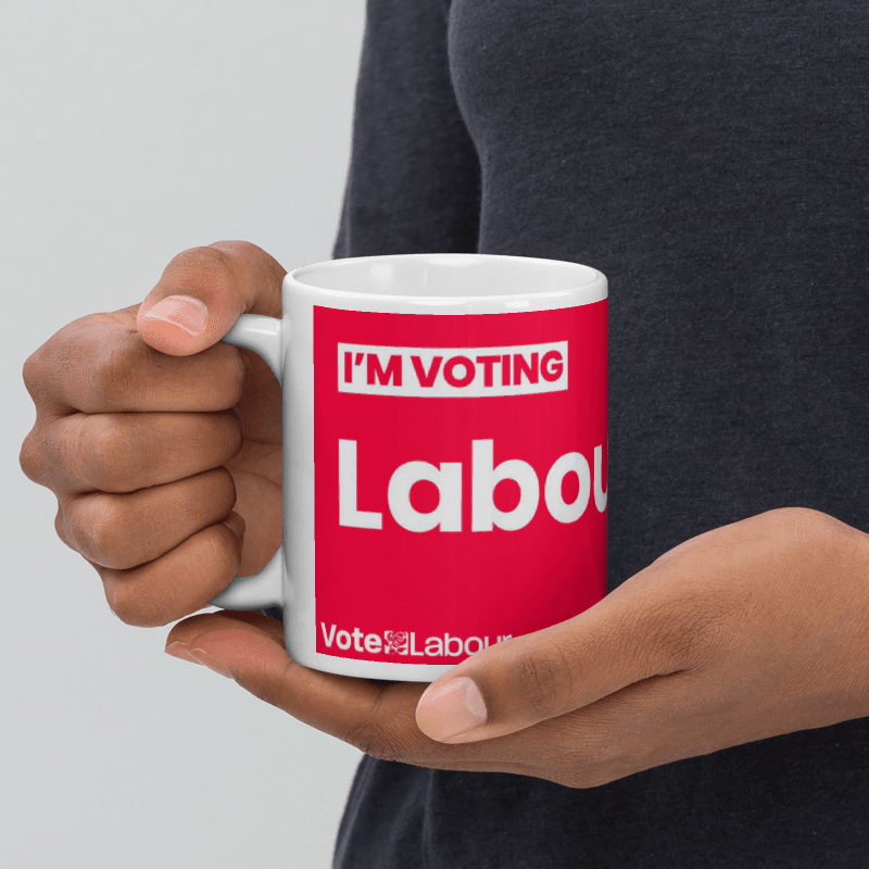 Labour Party Mug Cup - Keir Starmer - General Election 2024 - Vote ...