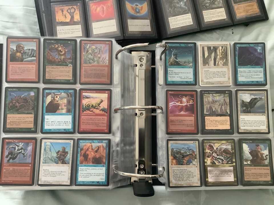 Huge Vintage Magic The Gathering Collection -MTG Alpha, Beta, Unlimited ...