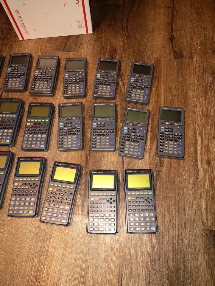 Huge Scientific Calculator Lot Of 22 Calculators | eBay