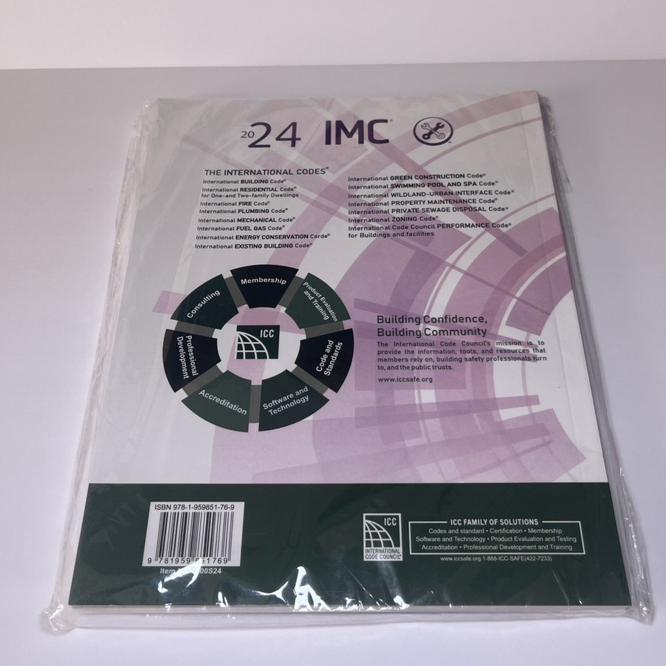 2024 IMC International Mechanical Code 2024 Fast Free shipping | eBay