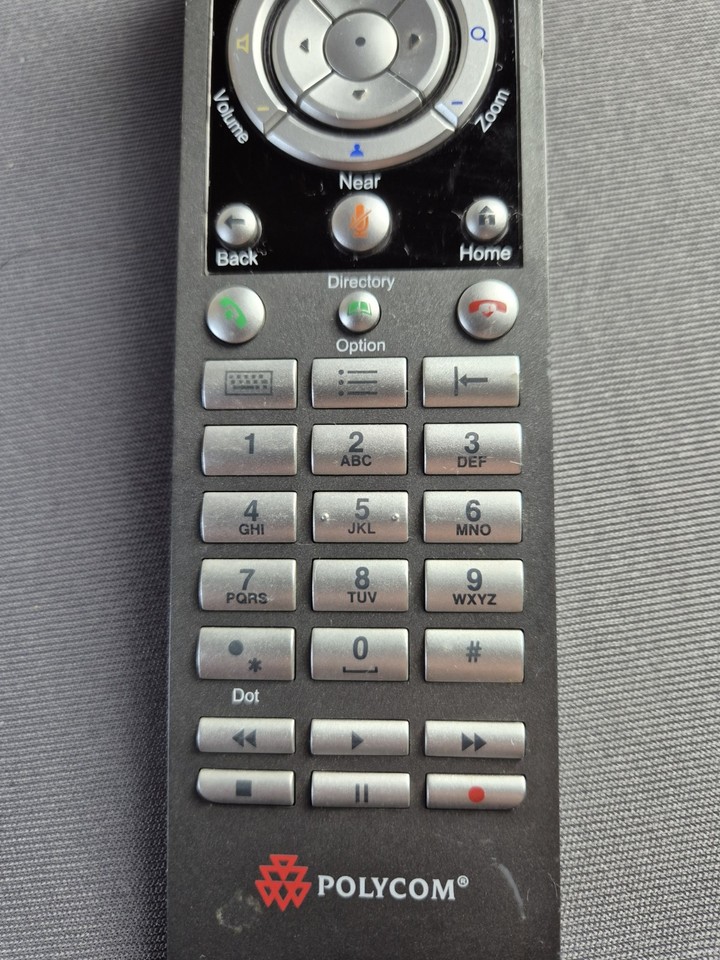 POLYCOM HDX Genuine Remote Control For Polycom Video Conferencing HDX ...