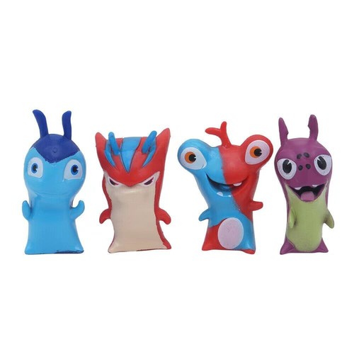 24Pcs/Set PVC Toy Mini Figures Anime Slugterra model collection Gifts 4 ...