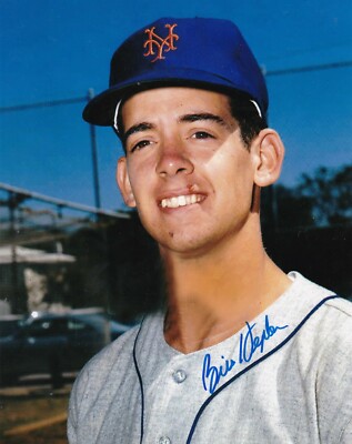 BILL HEPLER NEW YORK METS ACTION SIGNED 8x10 | eBay
