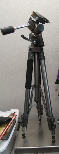 HEAVY FANCIER FAN CIER PROFESSIONAL FLUID TRIPOD FT-6905 CAMERA VIDEO | eBay