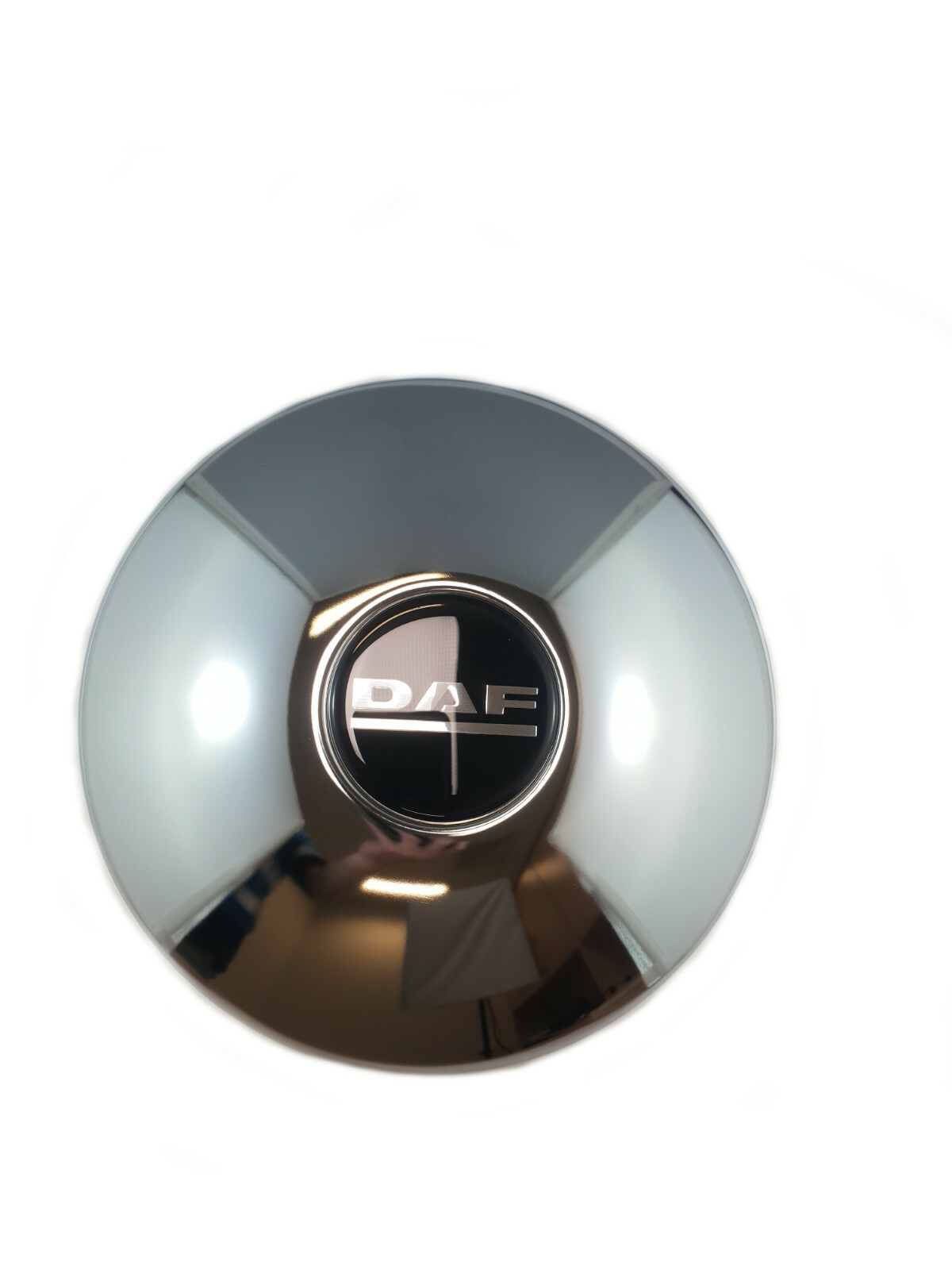 DAF REAR HUB CAP CHROME WITH LOGO 8" INCH | eBay