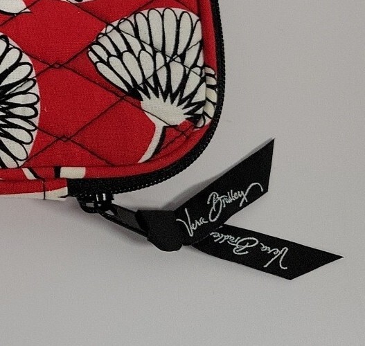 Vera Bradley Deco Daisy Tablet Case Quilted Red Black 8x10 Padded ...