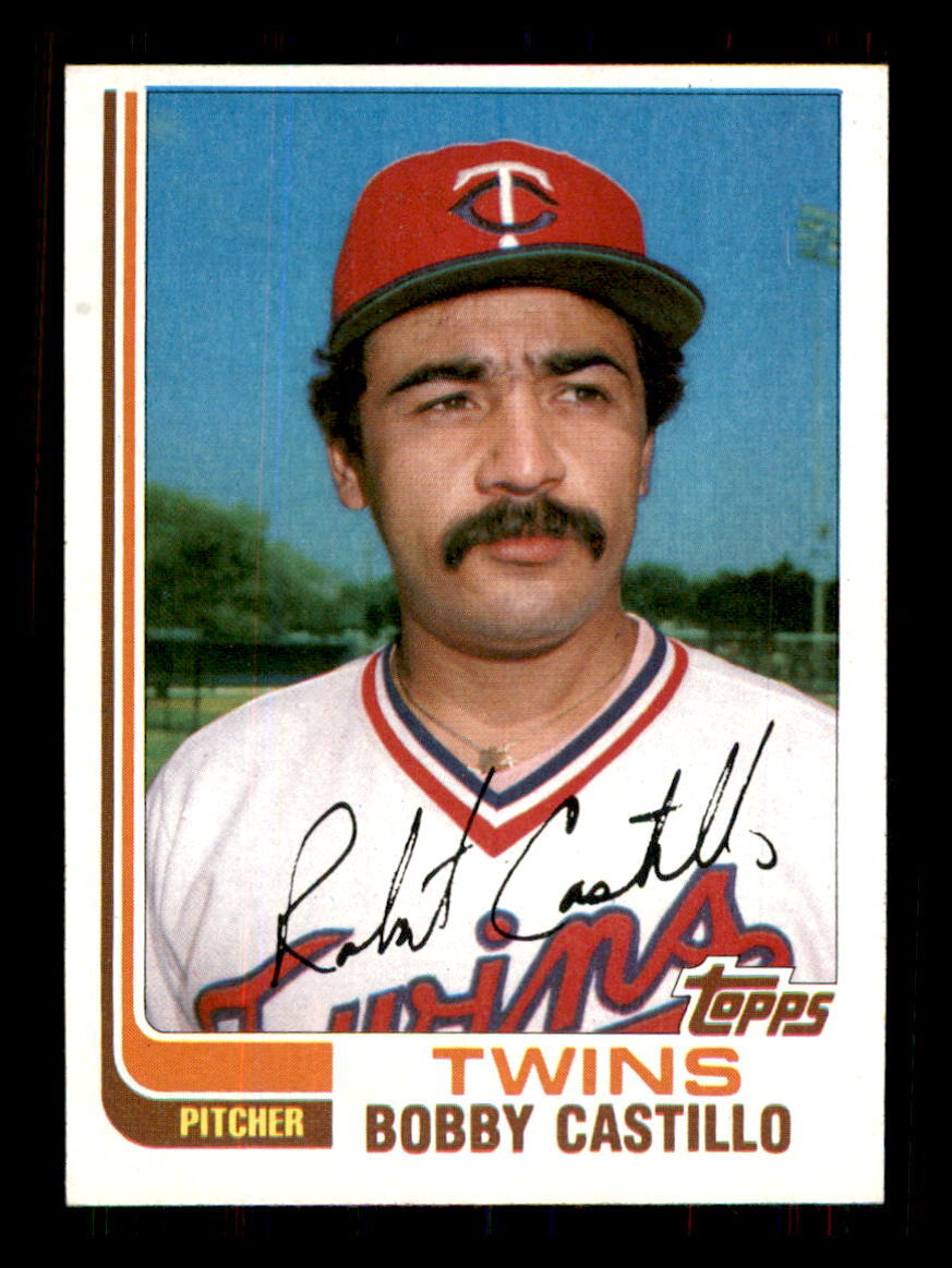 1982 BASEBALL 1982 Topps Traded Bobby Castillo Minnesota Twins #17T 4 ...