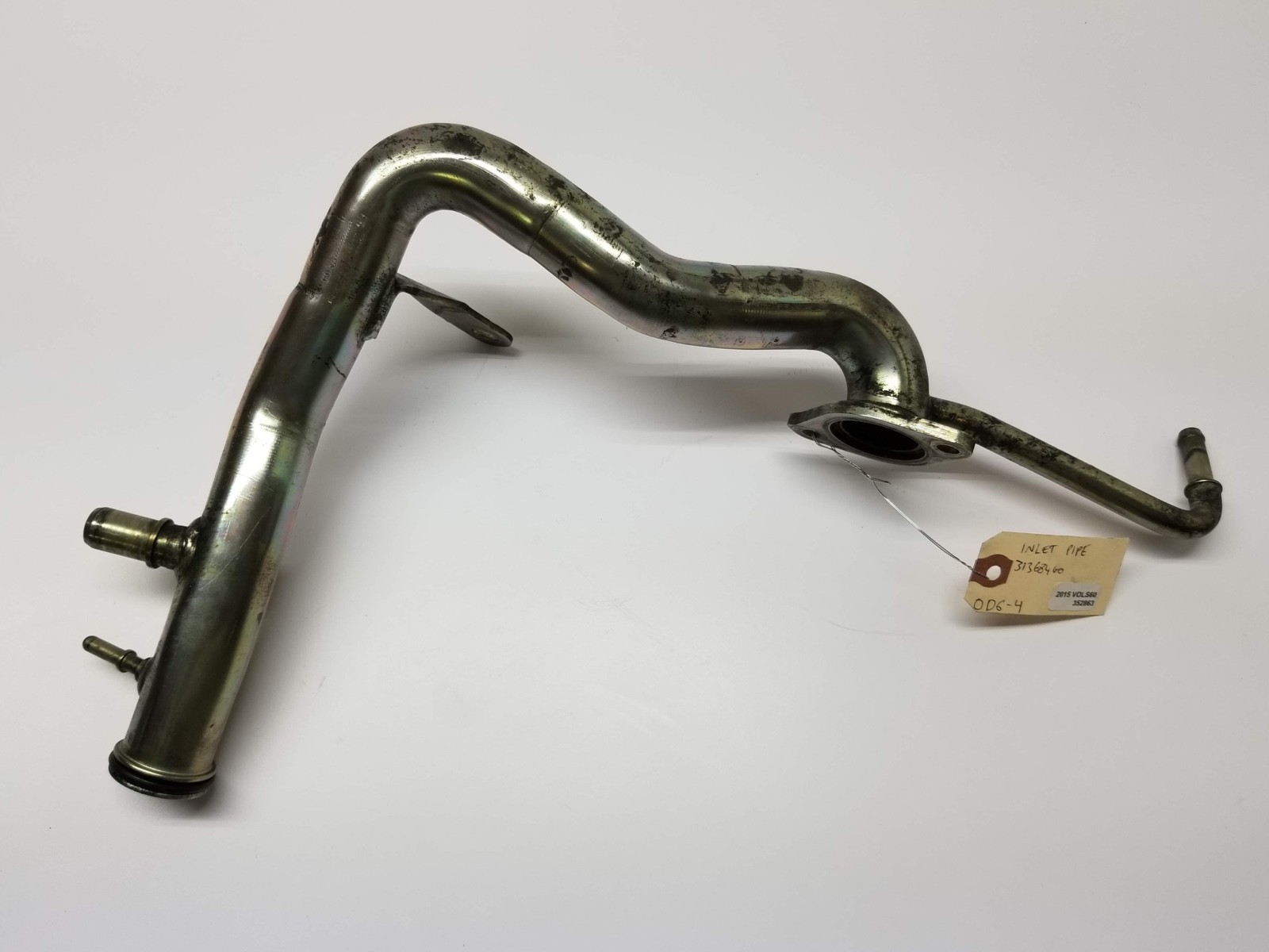 15-16 VOLVO S60 Cooling System-Inlet Tube 31368460 Used OEM | eBay