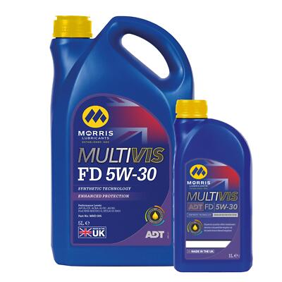 Morris 5w30 Fully Synthetic Engine Oil - 6 L SL/CF ACEA A5/B5 Ford WSS ...
