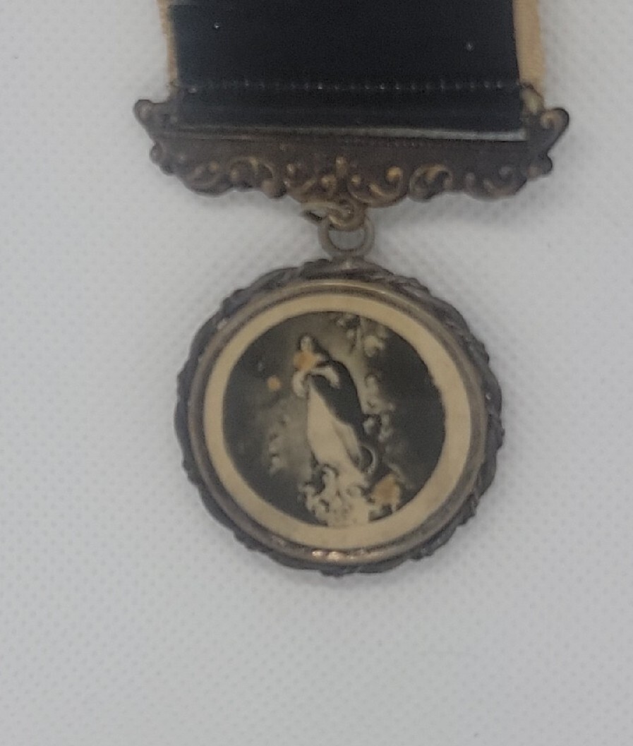 Vtg. Antique Sodality Badge/ Pin St. Mary's Parish Danbury, IA | eBay