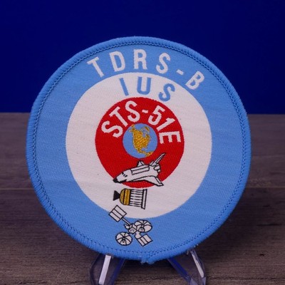 Original NASA Space Shuttle STS-51E TDRS-B Payload Mission Patch | eBay