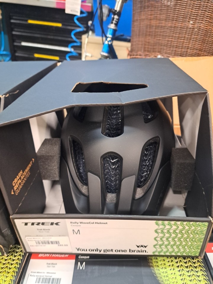 Trek Rally WaveCel Helmet / Black / Medium / 400g / 54 - 60cm | eBay