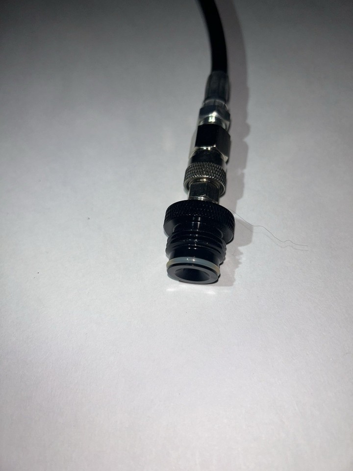 Maddog Paintball Coiled Remote Line with Quick Disconnect Fittings ...