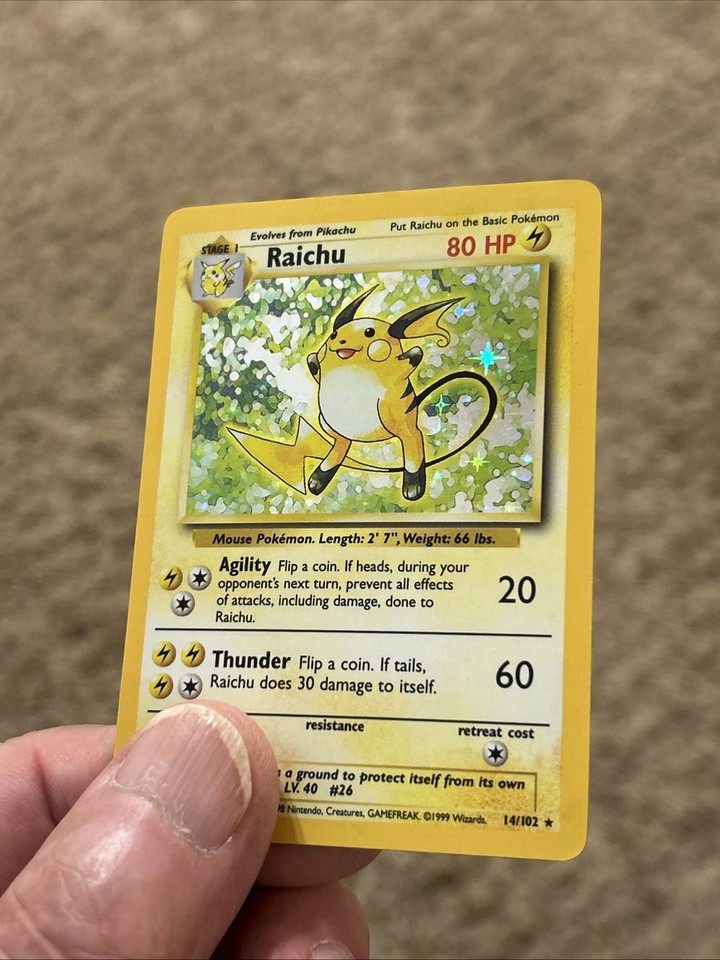 Raichu 014/102 Base Set Holo | eBay