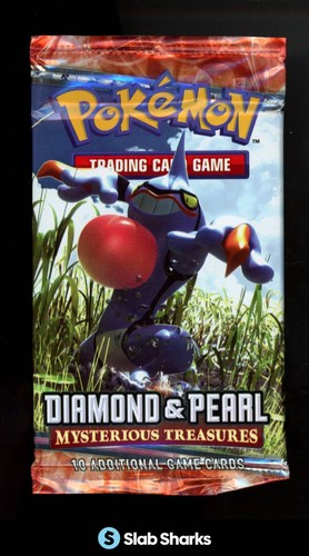 POKEMON TCG SINGLE WAX PACK SEALED DIAMOND & PEARL MYSTERIOUS TREASURES ...