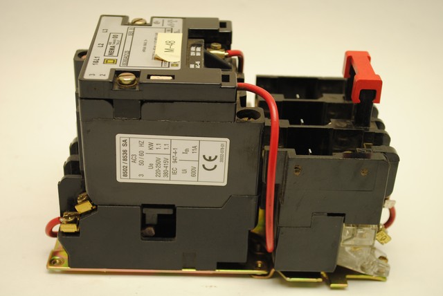 Square D Size 0 Enclosed Motor Starter 120 VAC Coil 5 HP 8536SBG2S for ...