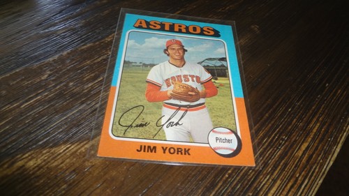 1975 TOPPS # 383 JIM YORK BASEBALL CARD | eBay