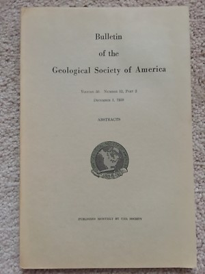 Bulletin of the Geological Society of America, Volume 50, No. 12, Part ...