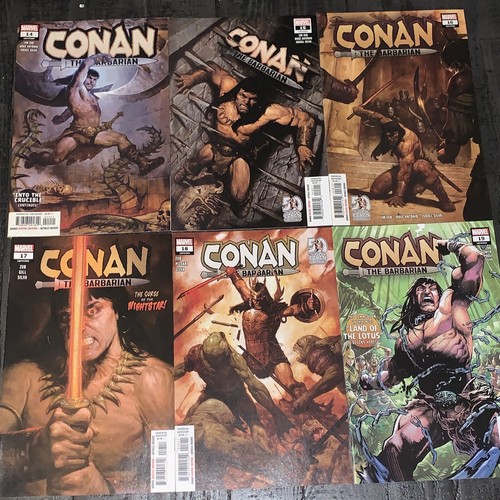 Marvel Comics Conan The Barbarian Run Lot #14 #15 #16 #17 #18 #19 | eBay