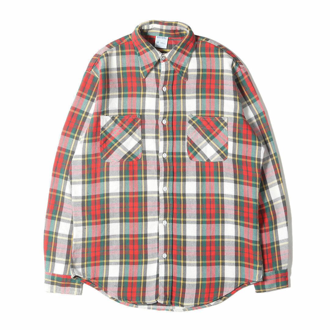 Big Mac Shirts Size: M 70s Heavyweight Check Flannel … - Gem